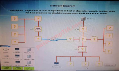 comptia network simulation 12 exam premium