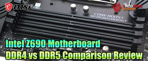 Intel Z Motherboard DDR Vs DDR Comparison Review Intel Z Motherboard DDR Vs DDR