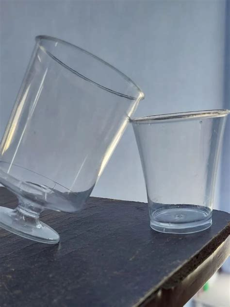Disposable Plastic Wine Glasses At ₹ 35piece Plastic Wine Glass In