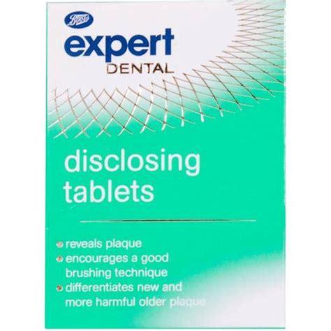 Boots Advanced Plaque Disclosing Tablets 10 Pack • Price