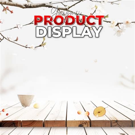 Premium Psd Yangmei Product Display Background