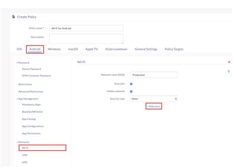 Multiple Wi Fi For Android And More Unified Endpoint Management Community Hexnode Connect