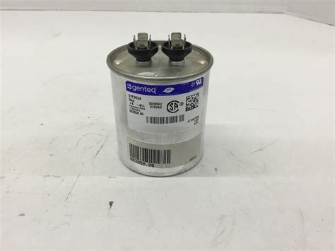 Genteq 97f9624 Capacitor 5060 Hz 370 Vac Bme Bearings And Surplus