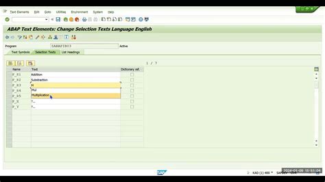 How To Create Radio Button In Sap Abap For Beginners Youtube