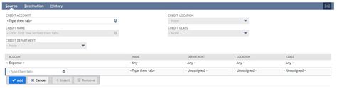 NetSuite Expense Allocation SuiteRep