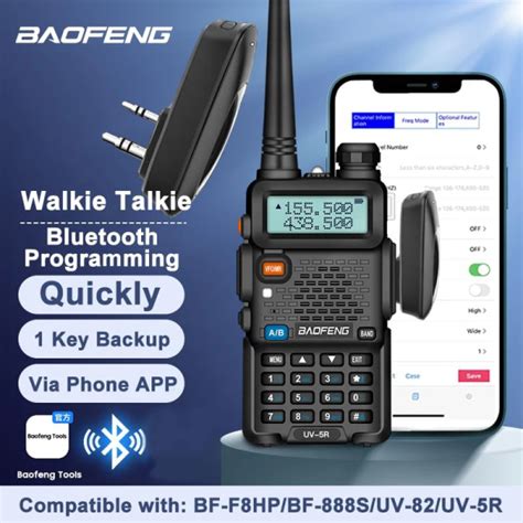 Wireless Programmer Baofeng Walkie Talkie Bluetooth Programmer Phone