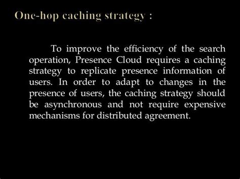 A Scalable Server Architecture For Mobile Presence Services