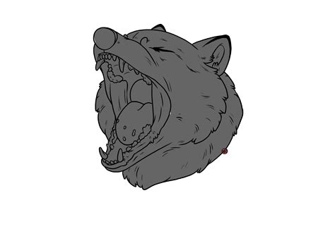 Wolf Headshot 2 On Toyhouse