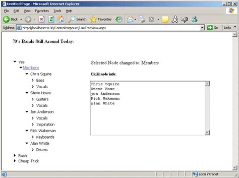 TreeView ASP NET