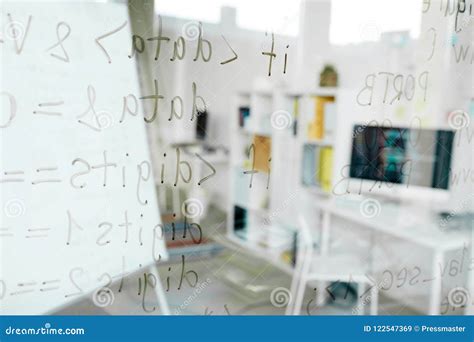 Coding Languages Written On Glass Stock Image Image Of Application