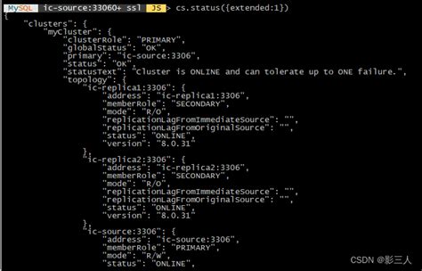 【innodb clusterset】快速部署 csdn博客