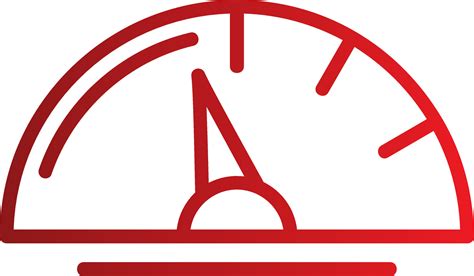 Speedometer Vector Icon Vector Art At Vecteezy