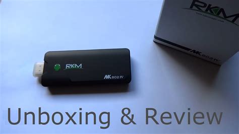 Rikomagic MK802 IV - Unboxing & Review - YouTube