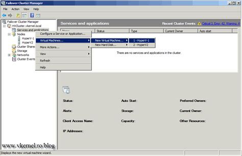configuring live migration on hyper v 2008 r2 adrian costea s blog