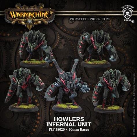 Warmachine Infernal Howlers Come Screaming Into Battle Bell Of Lost