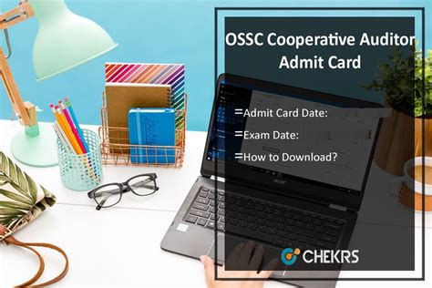 OSSC Auditor Cooperative Society Admit Card 2024 Exam Date Call Letter Download