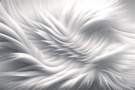A Mesmerizing Close Up Of A Black And White Abstract Wave Pattern On A Hair Background Ai