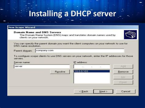 PPT Dynamic Host Configuration Protocol PowerPoint Presentation Free Download ID 5730084