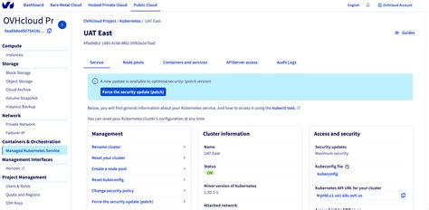 How To Deploy A Node In Ovhcloud Managed Kubernetes Support Guides