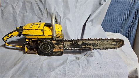 Mcculloch 10 10 Chainsaw W 16 Bar Powerful Reliable Ready To Work