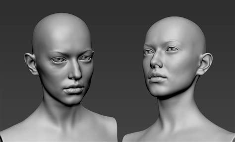 Female Upper Body Sculpt 3d Print Model By Grihaos001