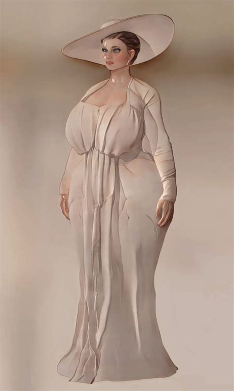 Rule 34 Alcina Dimitrescu Big Breasts Cosplay Hat Natsa Resident Evil