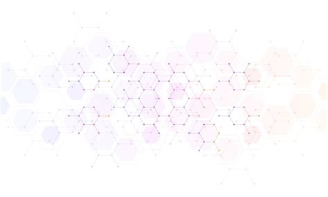 Premium Vector Abstract Design Element With Geometric Background And Hexagons Shape Pattern