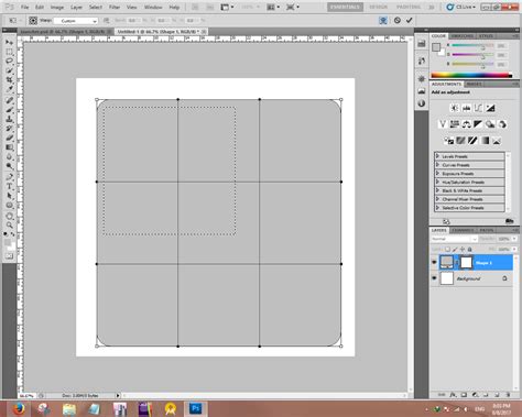 adobe photoshop disable transform in rectangle selection tool