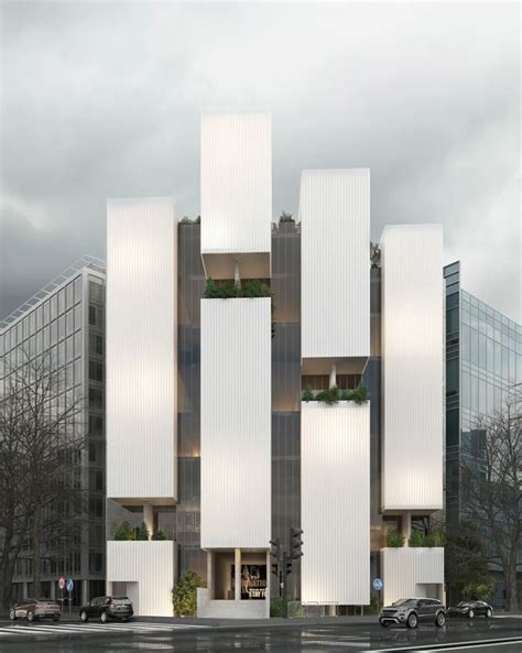 Floating Translucent Volumes Define Aroc Studios Sports And