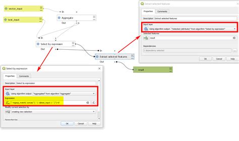 Aggregate Entities By Single Value Distributed In Two Fields Qgis