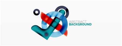 Color Geometric Stripes Lines Abstract Background Vector Image