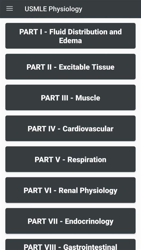 Usmle Physiology Notes Latest Version 1 0 For Android