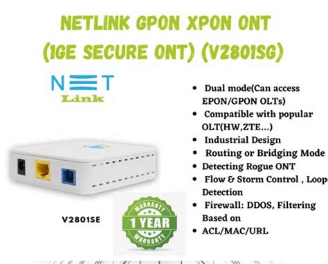 White Netlink Gpon Onu Model Name Number V SE At Rs Piece In Tiruchirappalli