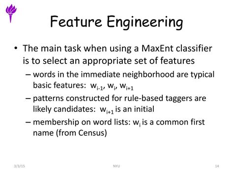 Maximum Entropy Models And Feature Engineering Csci Ga Ppt Download