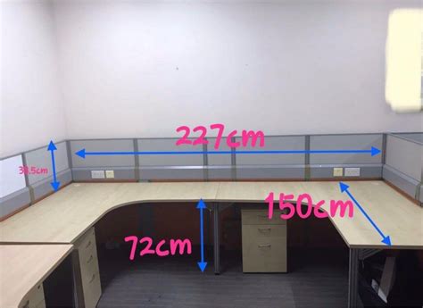 Office Tables With Partition Furniture And Home Living Furniture