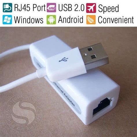 Купить USB-rj45 usb 2.0 высокая скорость ethernet адаптер для ПК ...