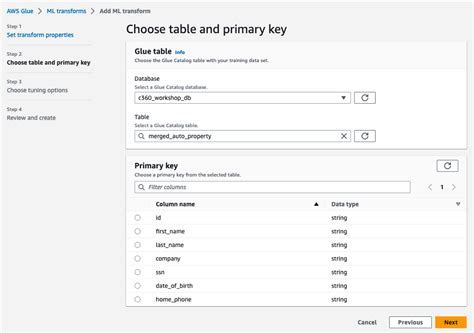 Harmonize Data Using AWS Glue And AWS Lake Formation FindMatches ML To Build A Customer 360 View