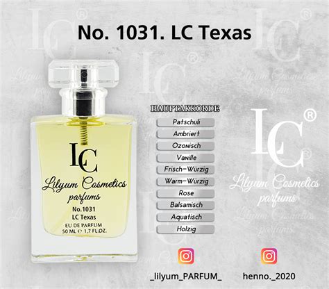 1031. LC Texas – Lilyum Parfum