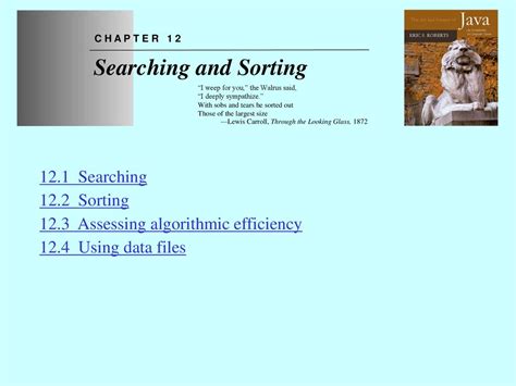 Chapter 12—searching And Sorting Ppt Download