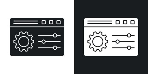 Control Panel Vecor Icon Set 52576510 Vector Art At Vecteezy