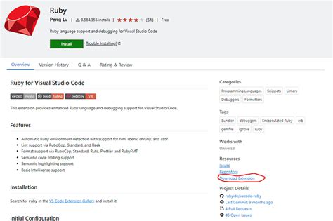 VSCode Ruby Extension No Longer Mantained Developer Announcements SketchUp Community