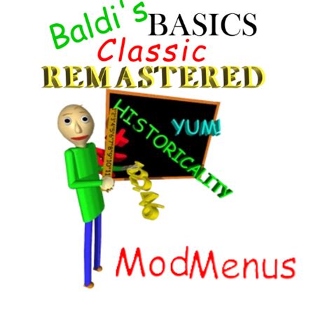 baldi s basics mod menu by peyton36