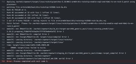 Rockchip 编译时 Apply Patch 失败：patches 5190011 Arm64 Dts Rockchip · Issue 9984 · Coolsnowwolf