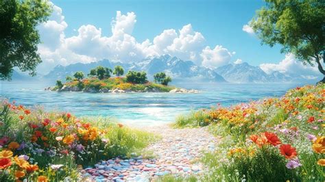 잔잔한 바다의 파도 소리와 함께 스트레스를 해소하고 깊은 휴식과 숙면을 경험하세요 자연 Asmr로 집중력 강화 명상 요가 평화로운 힐링을 선사합니다 지금 시작해