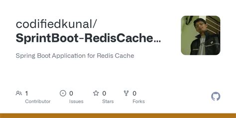 GitHub Codifiedkunal SprintBoot RedisCache Spring Boot Application For Redis Cache