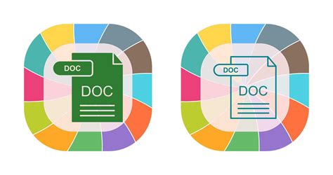 Doc Vector Icon 29525569 Vector Art At Vecteezy