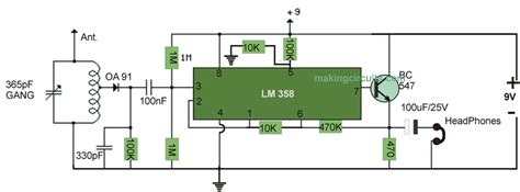Simple Radio Circuit Making Easy Circuits