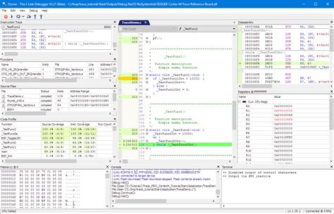 First Steps With Ozone And The Segger J Link Trace Pro