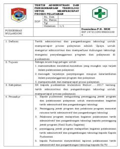 Contoh SOP Perusahaan Dll Beserta Pengertian Cara Membuatnya UPDATE Salamadian