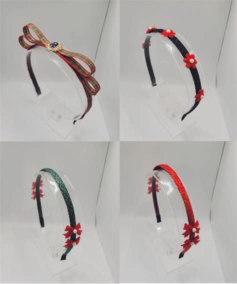 유아머리띠 여아머리띠 아기 초등학생 크리스마스 꽃 니트 리본 체크 에이블리